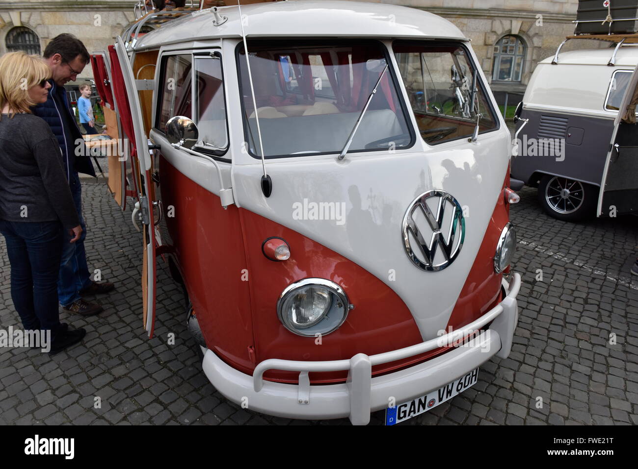 60 years of the Volkswagen Transporter from Hanover Stock Photo - Alamy