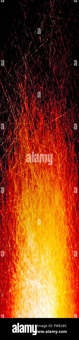 Fire flames banner hi-res stock photography and images - Alamy