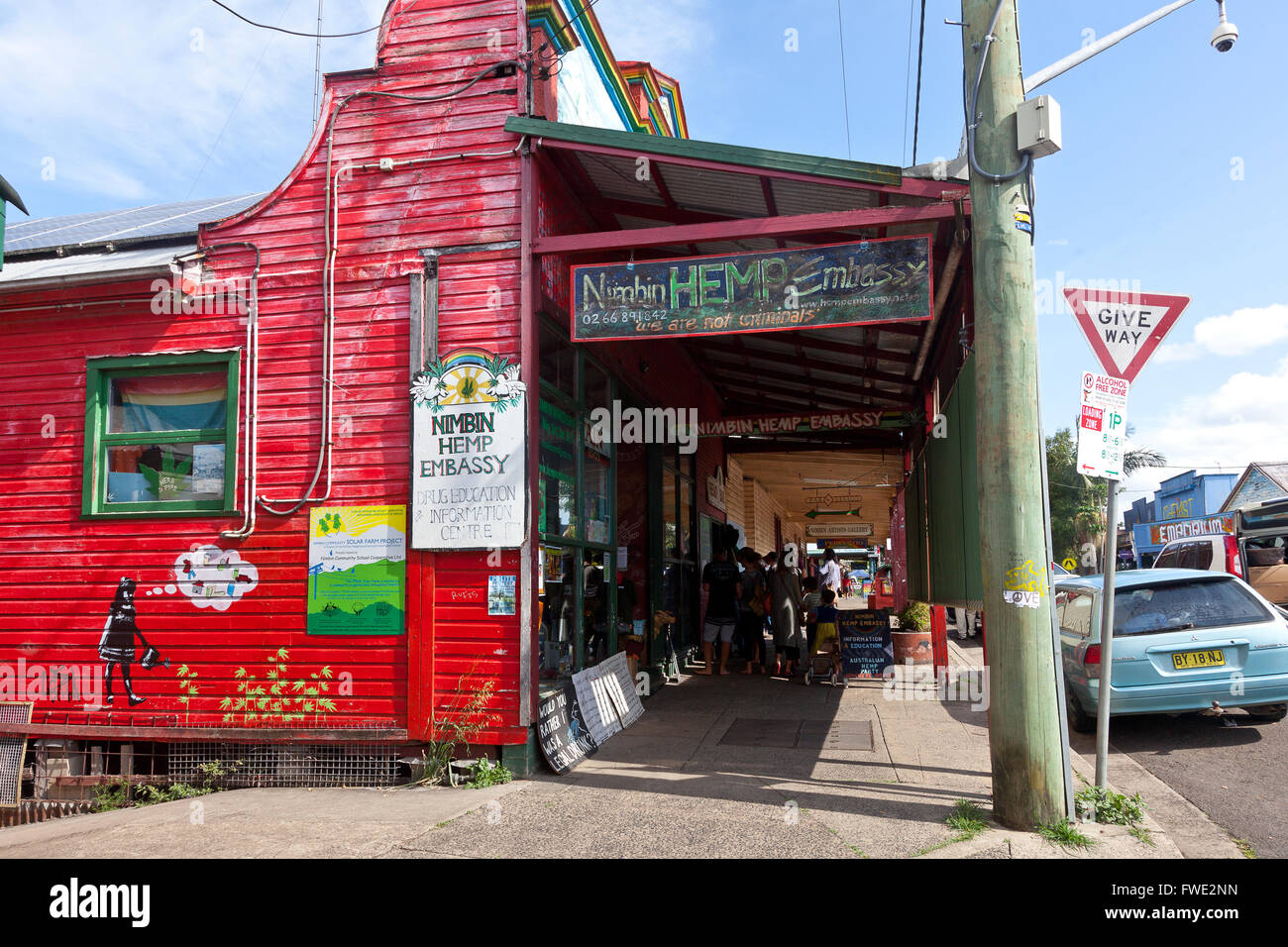 Nimbin australia hi-res stock photography and images - Alamy