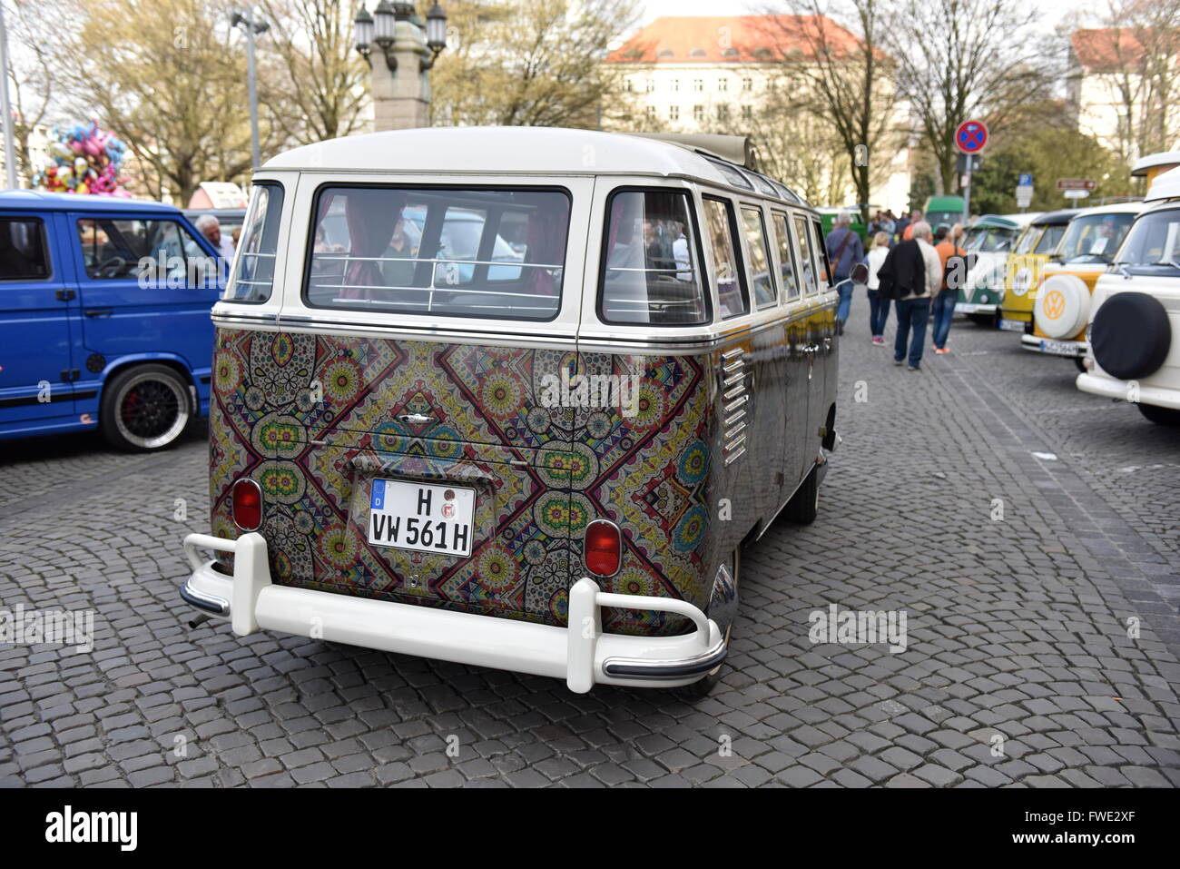 60 years of the Volkswagen Transporter from Hanover Stock Photo - Alamy
