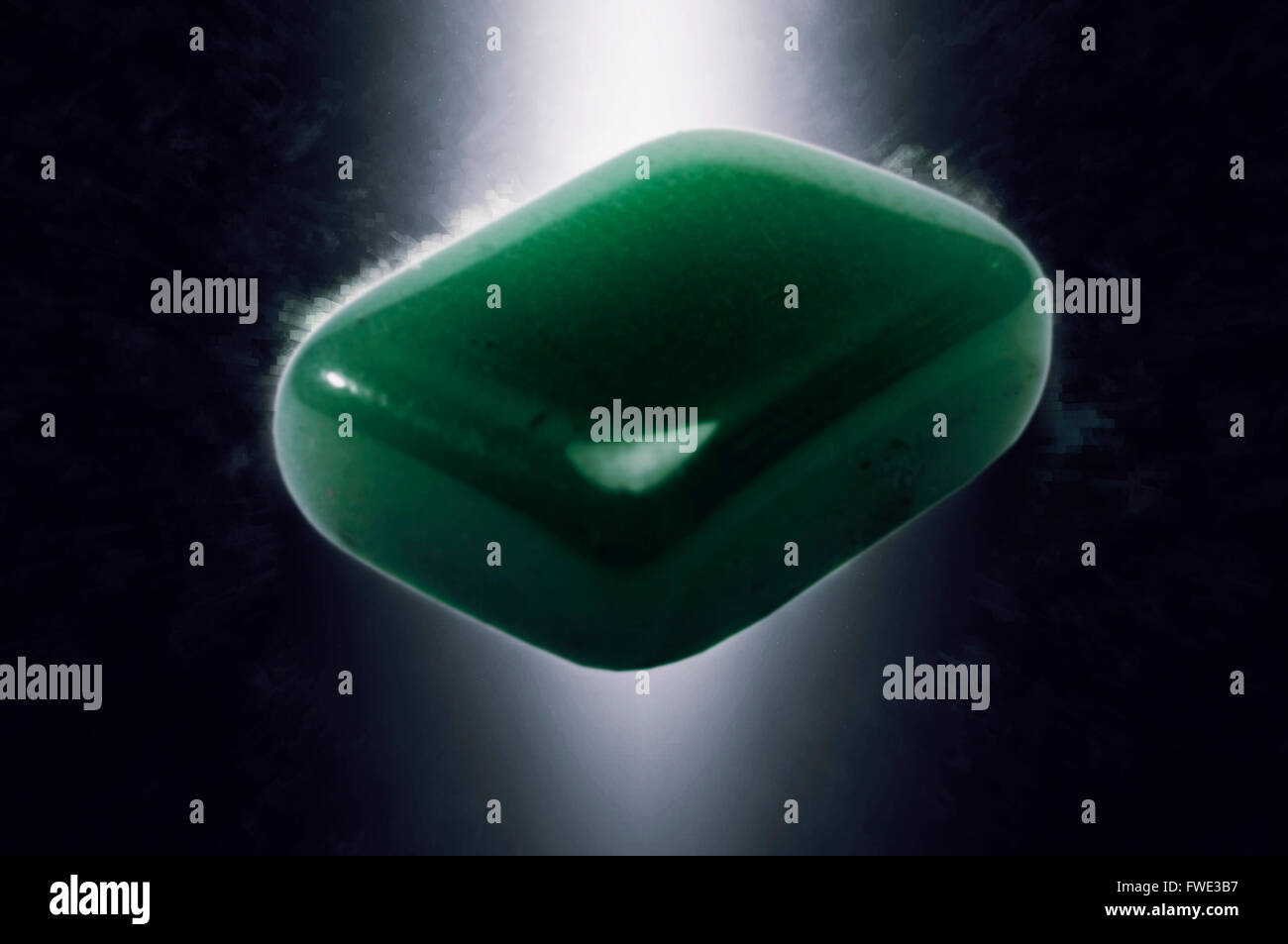 backlit Digitally enhanced Jade Semiprecious Gemstone Stock Photo - Alamy