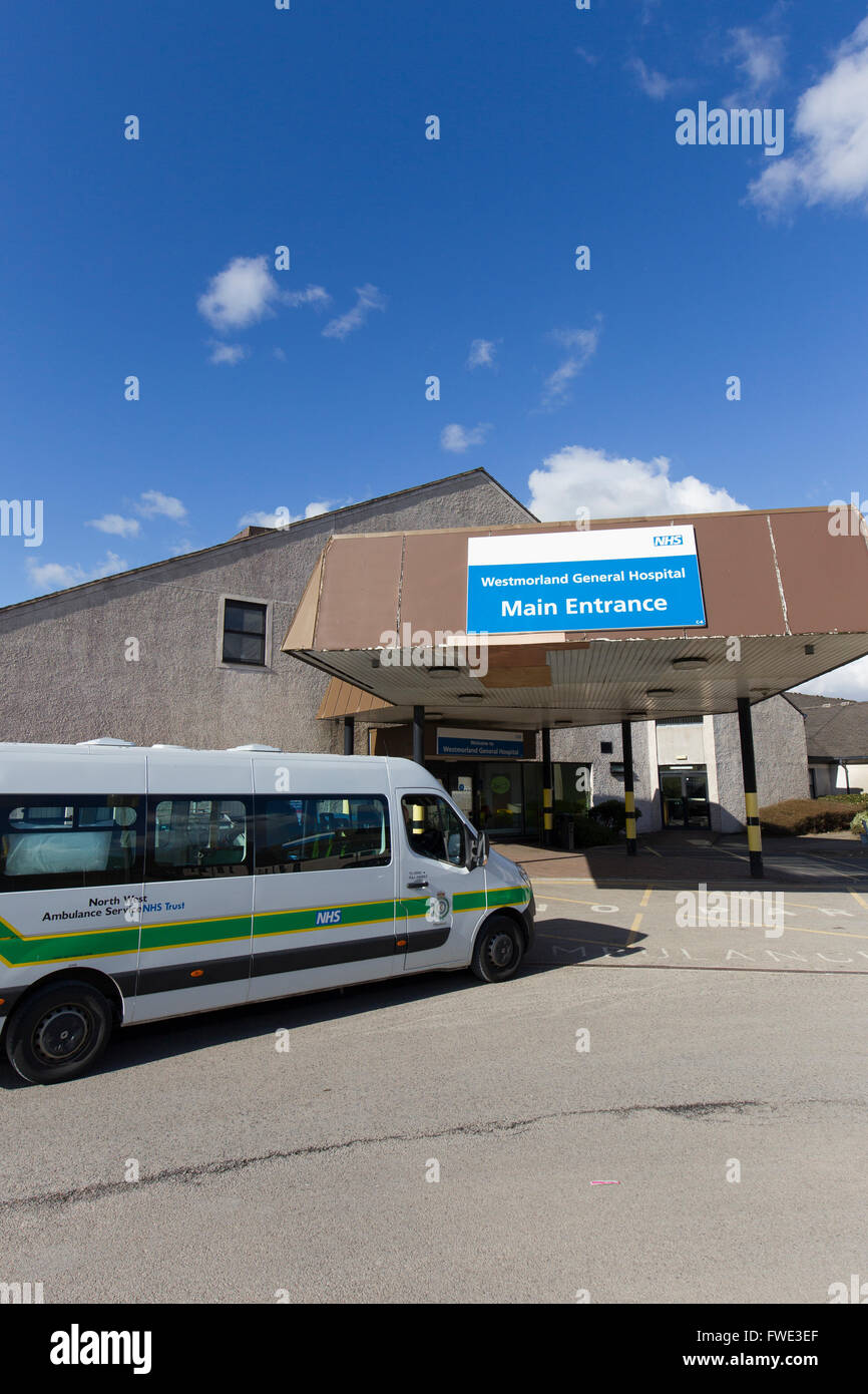 Main Entrance Westmorland General Hospital Kendal University Hospitals ...