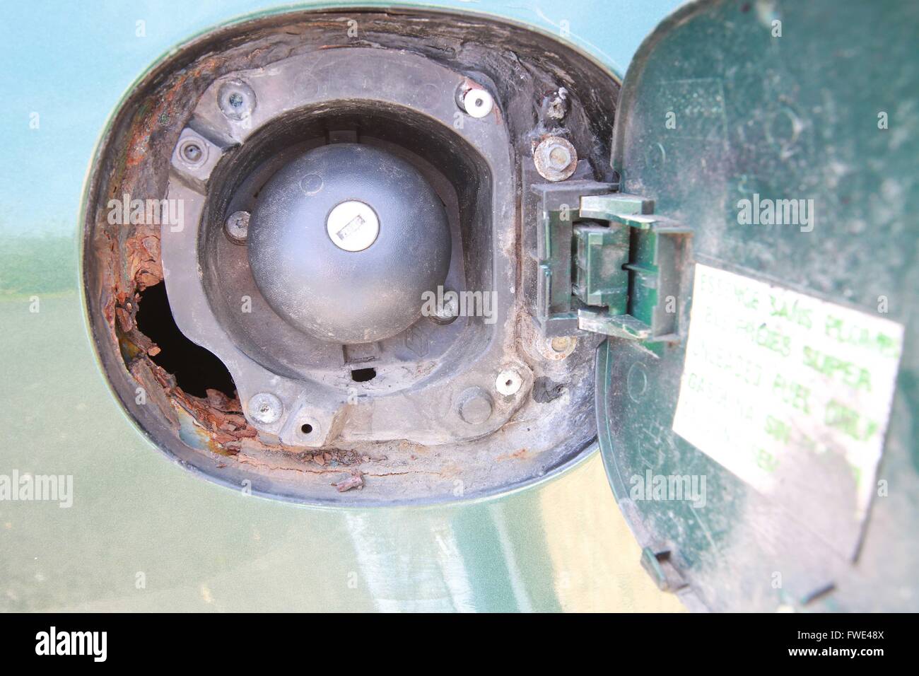 Rust is an iron oxide, usually red oxide formed by the redox reaction ...