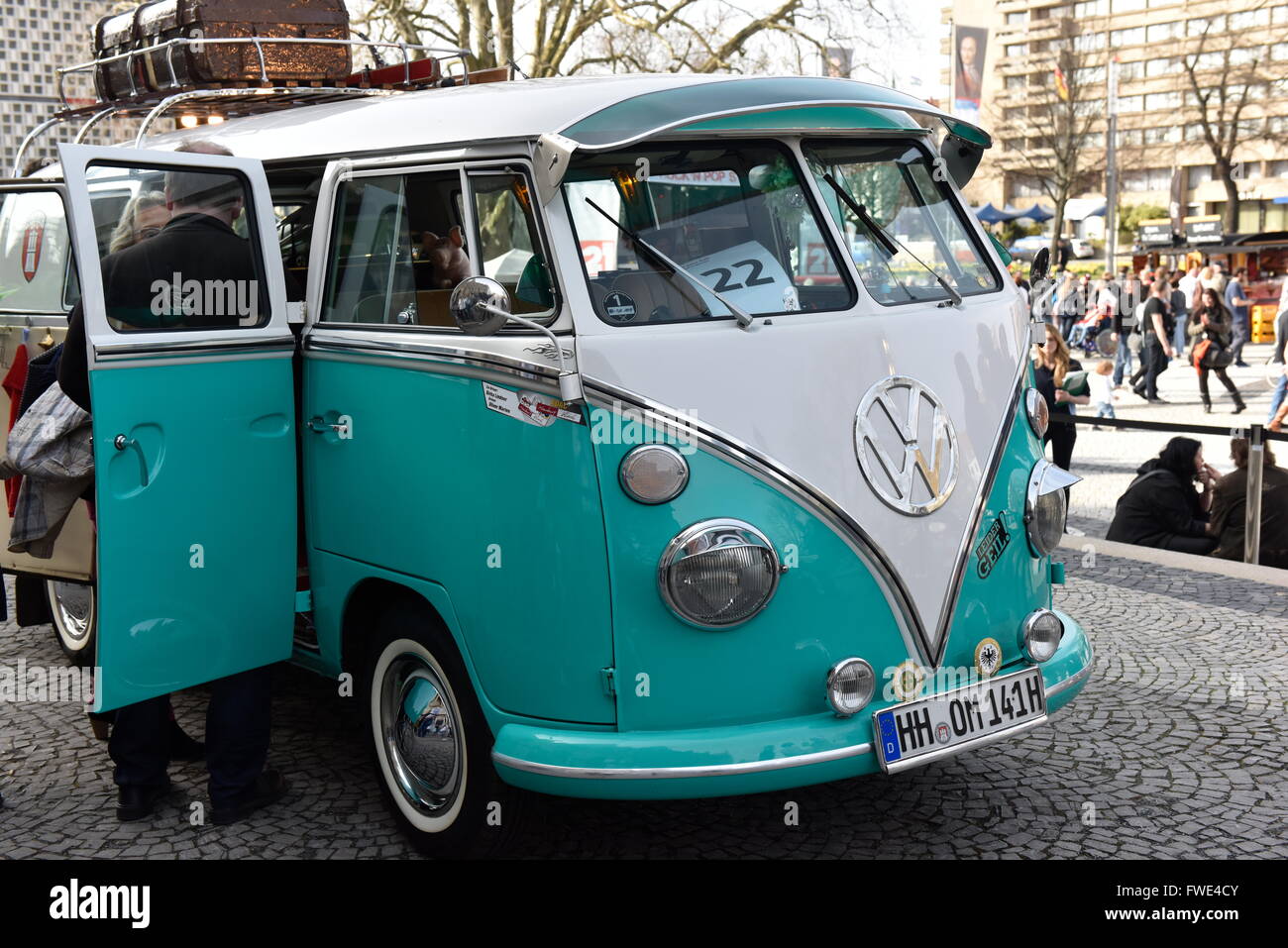60 years of the Volkswagen Transporter from Hanover Stock Photo - Alamy