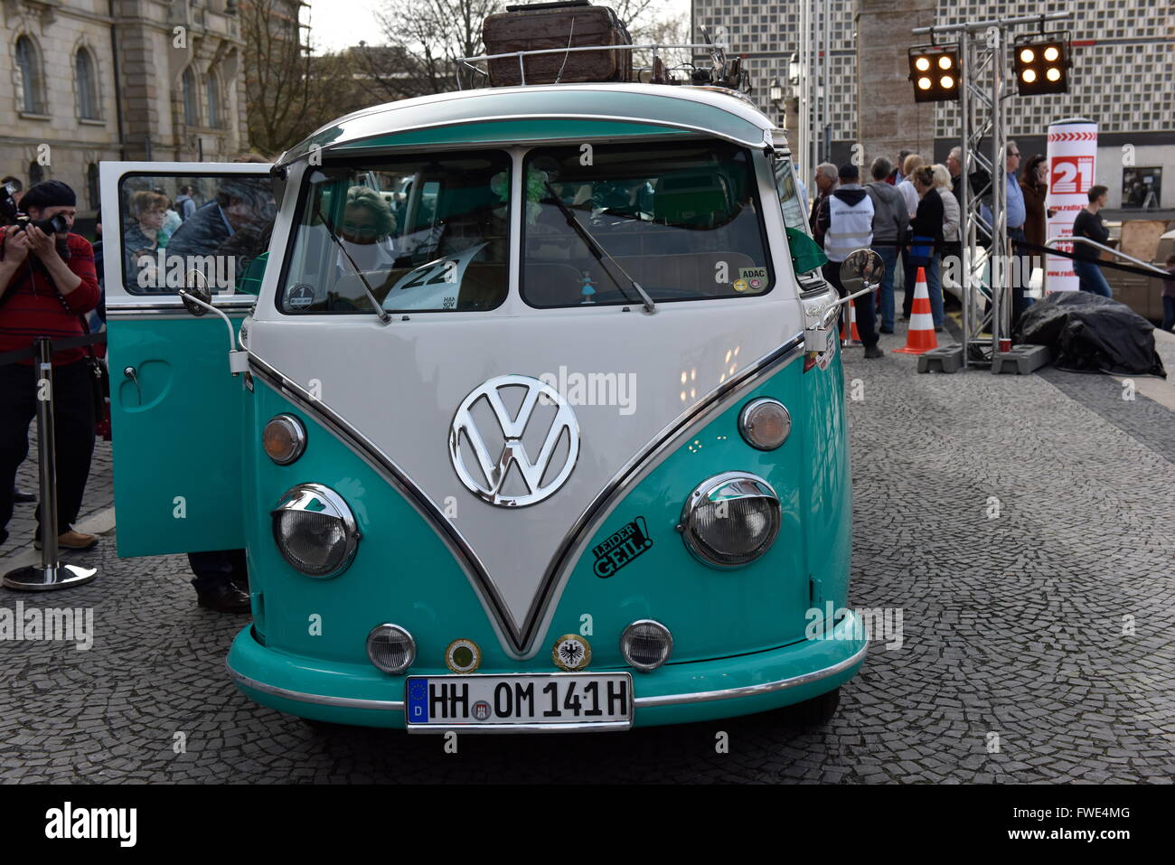 60 years of the Volkswagen Transporter from Hanover Stock Photo - Alamy