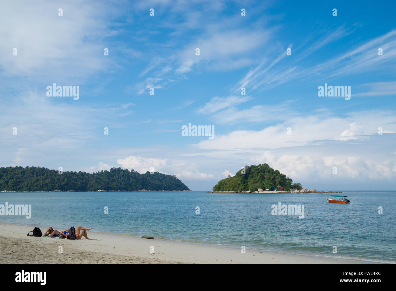 View of Teluk Nipah beach in Pangkor island, Malaysia Stock Photo - Alamy