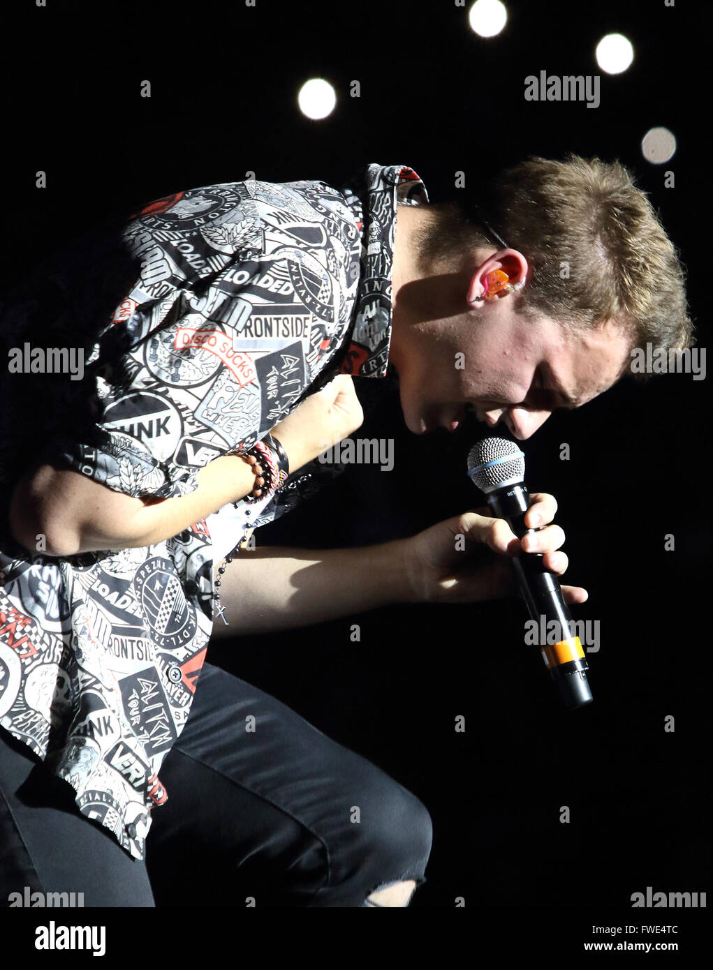 London, UK. The Tide ( Austin Corini, Levi Jones, Drew Dirksen, Nate ...