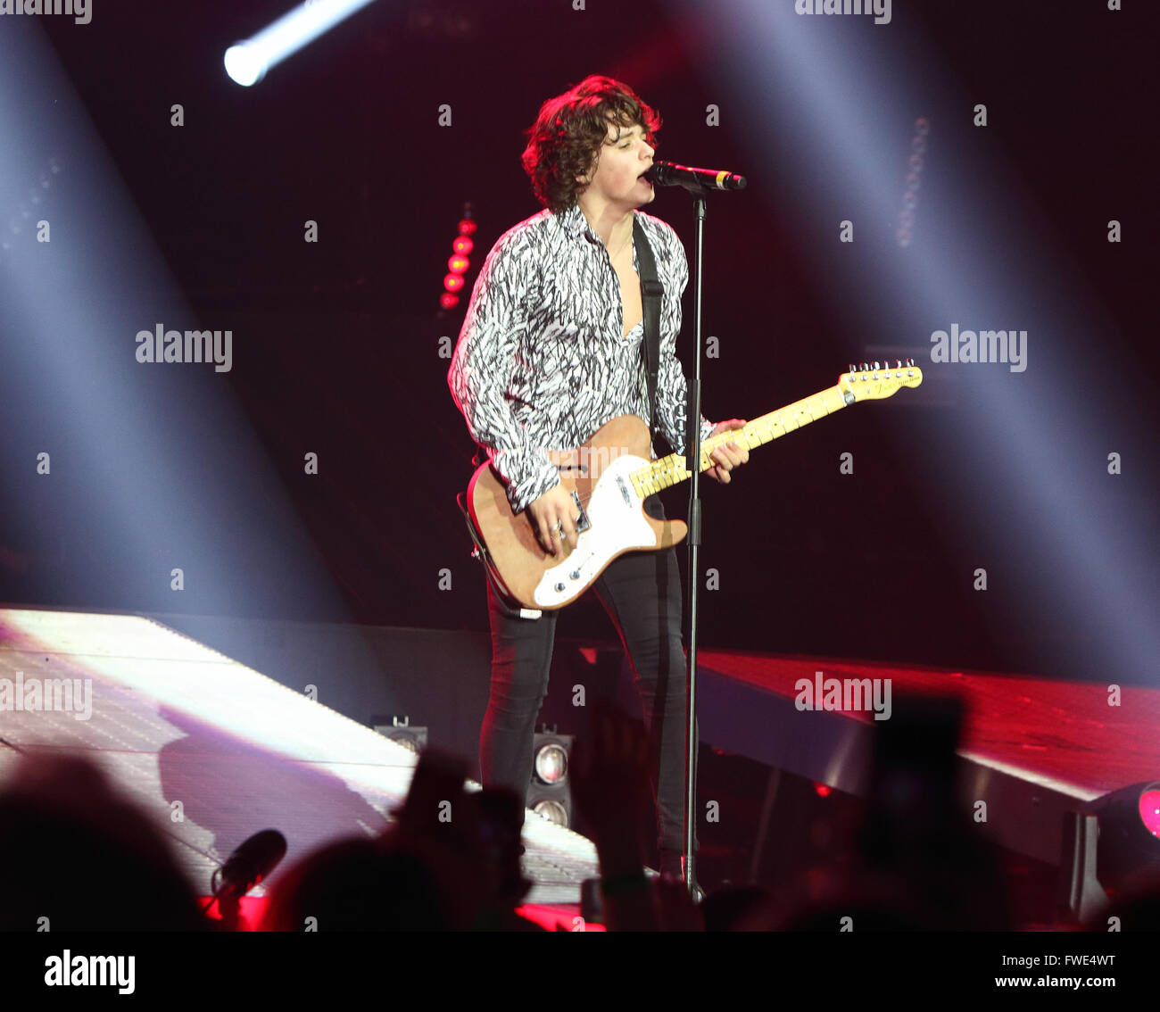London, UK. The Vamps ( Brad Simpson (lead vocals and guitar), James ...