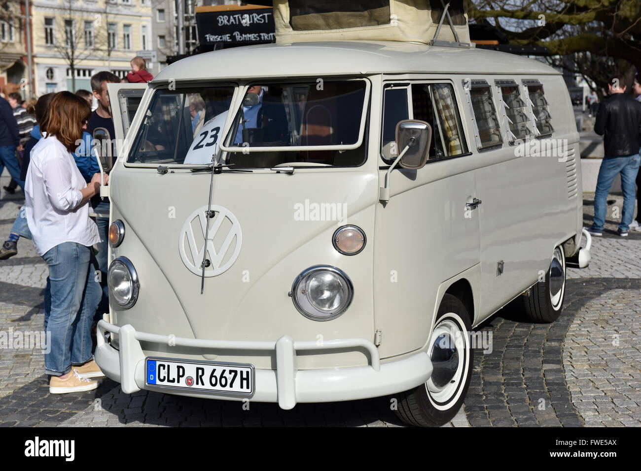 60 years of the Volkswagen Transporter from Hanover Stock Photo - Alamy