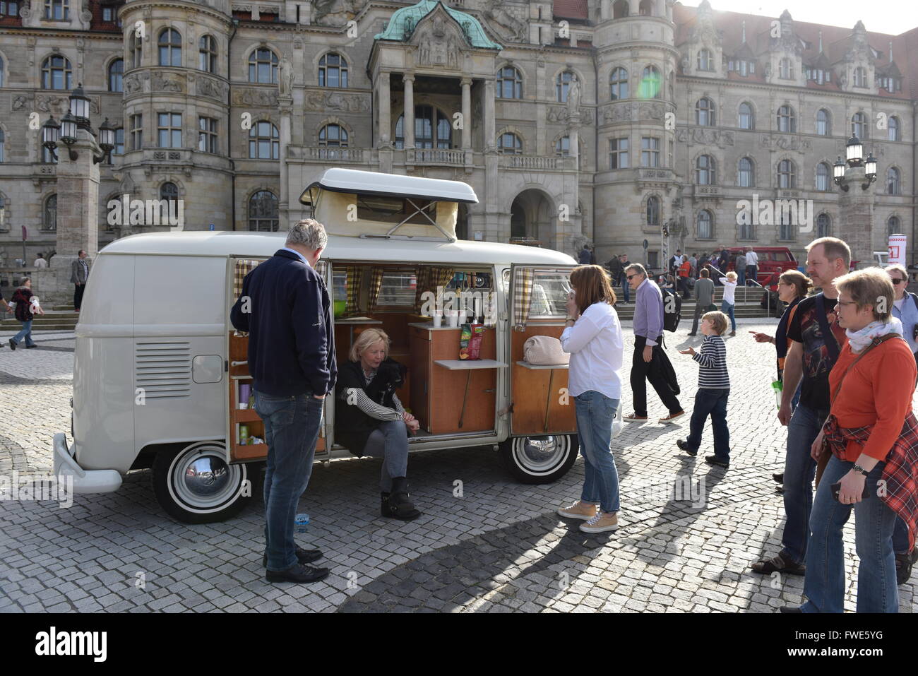60 years of the Volkswagen Transporter from Hanover Stock Photo - Alamy