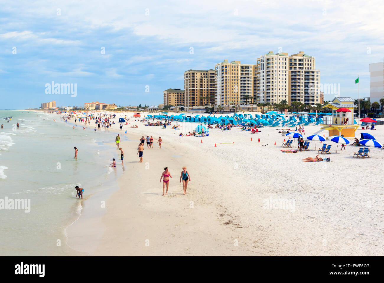 Clearwater beach, Florida, America, USA Stock Photo - Alamy