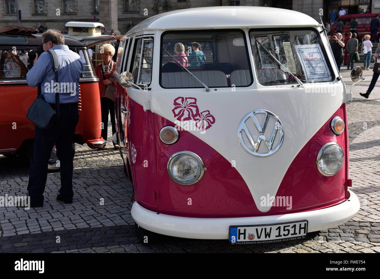 60 years of the Volkswagen Transporter from Hanover Stock Photo - Alamy