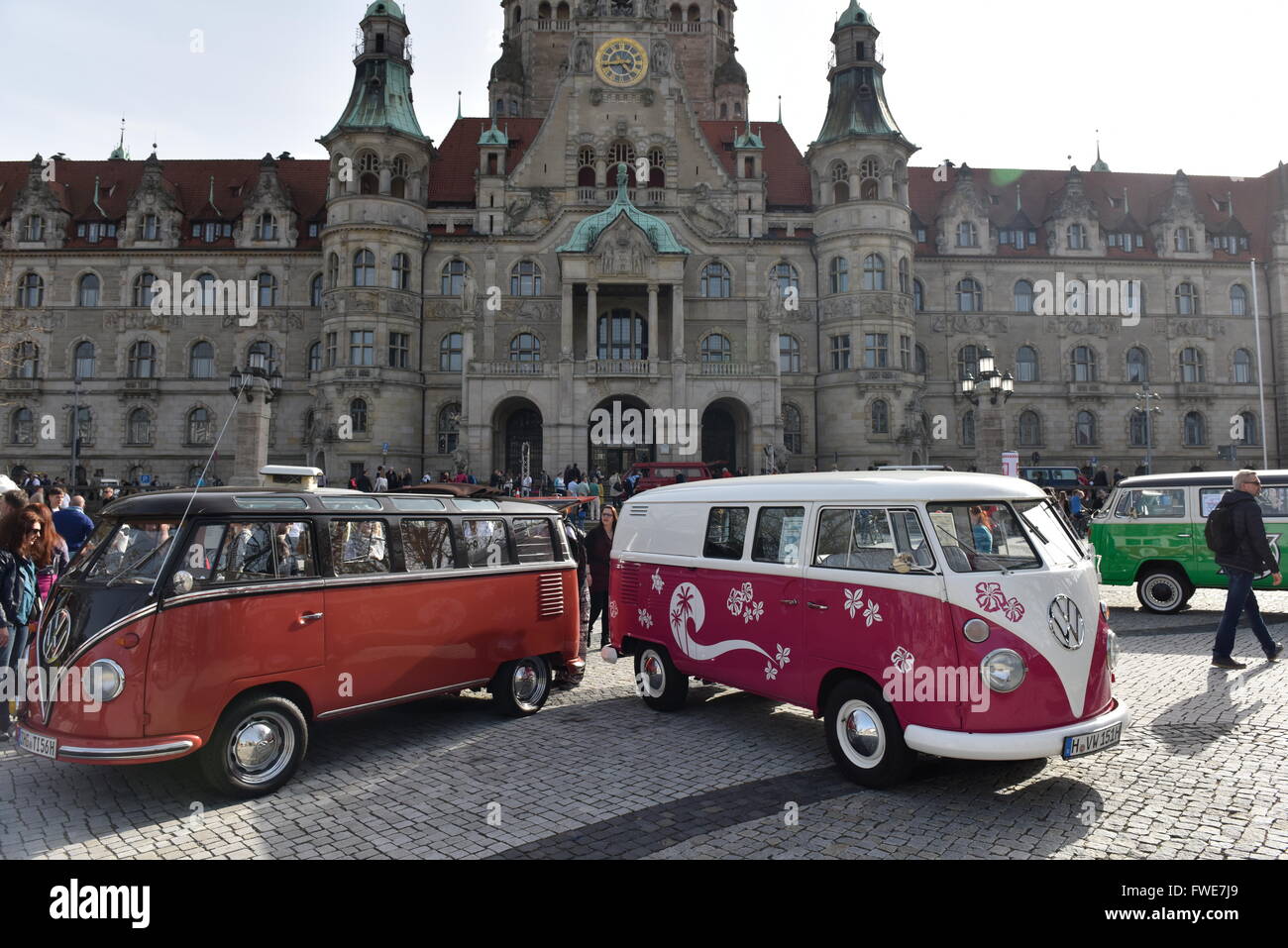 60 years of the Volkswagen Transporter from Hanover Stock Photo - Alamy