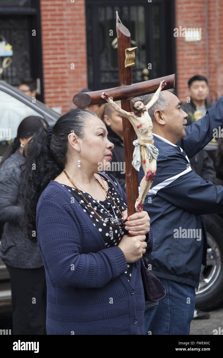 Stations Of The Cross procession in English, Spanish and Polish on Good ...