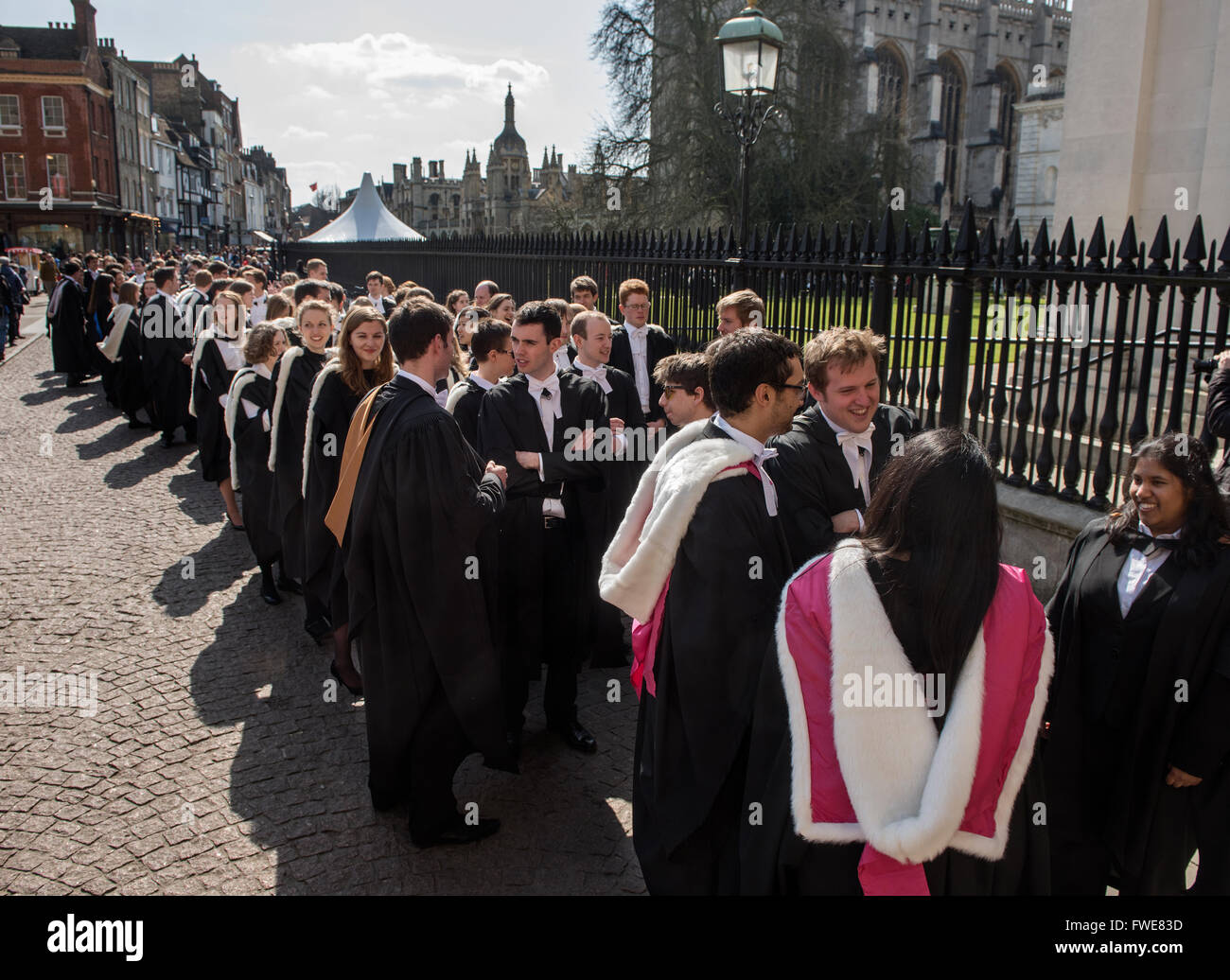 Cambridge University Degree Ceremony at the Senate House, Cambridge ...