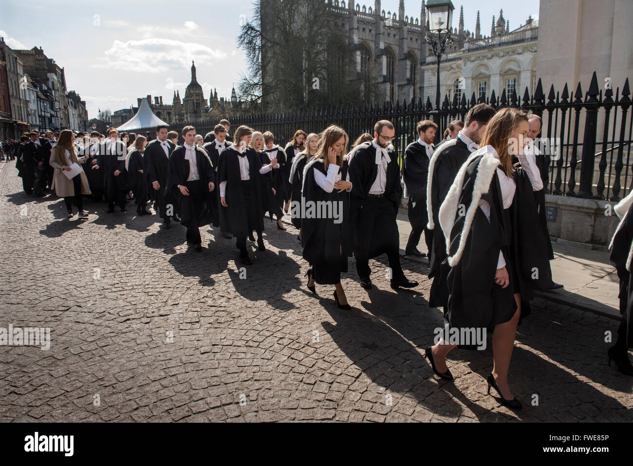 Cambridge University Degree Ceremony at the Senate House, Cambridge ...