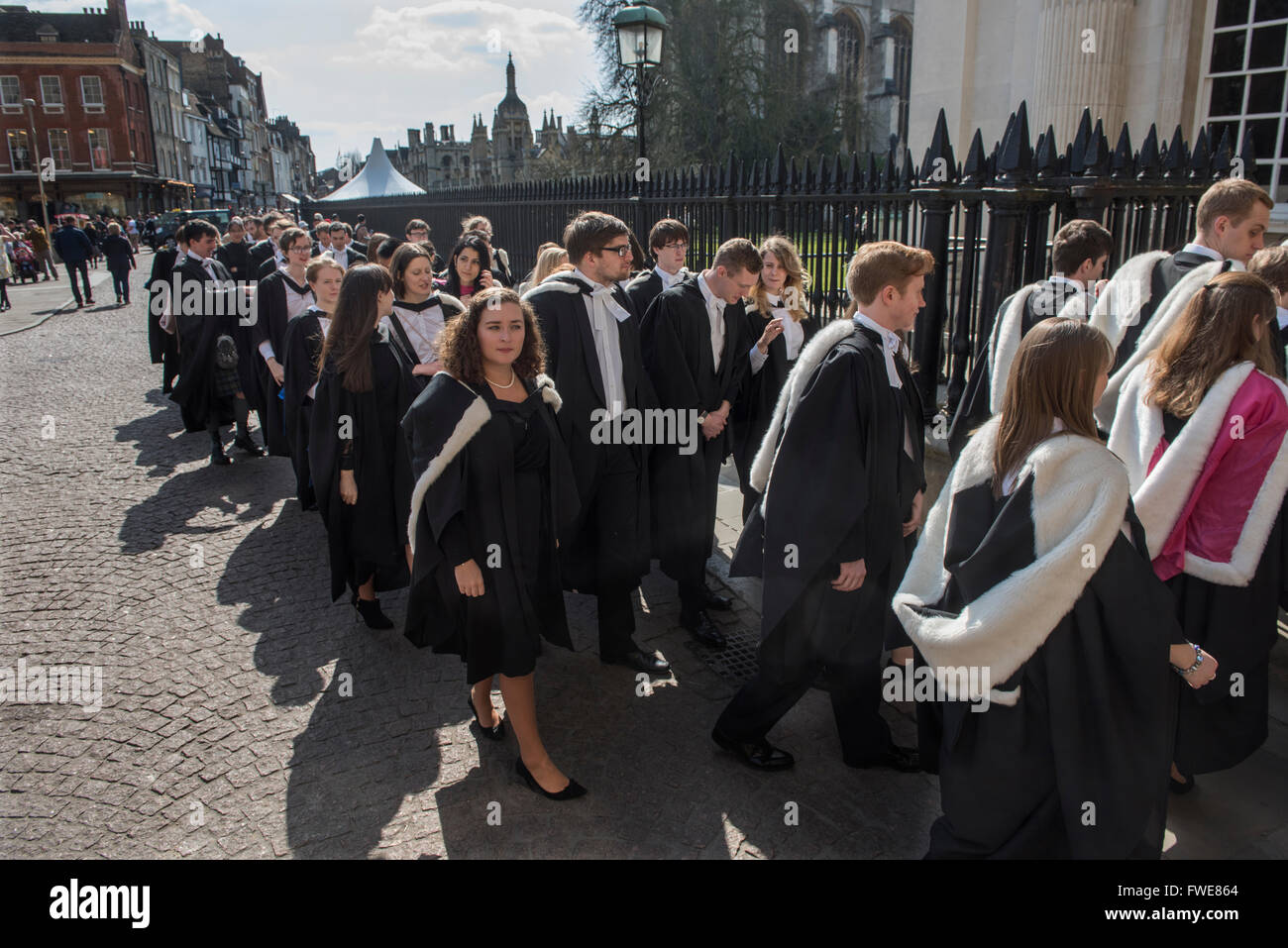 Cambridge University Degree Ceremony at the Senate House, Cambridge ...