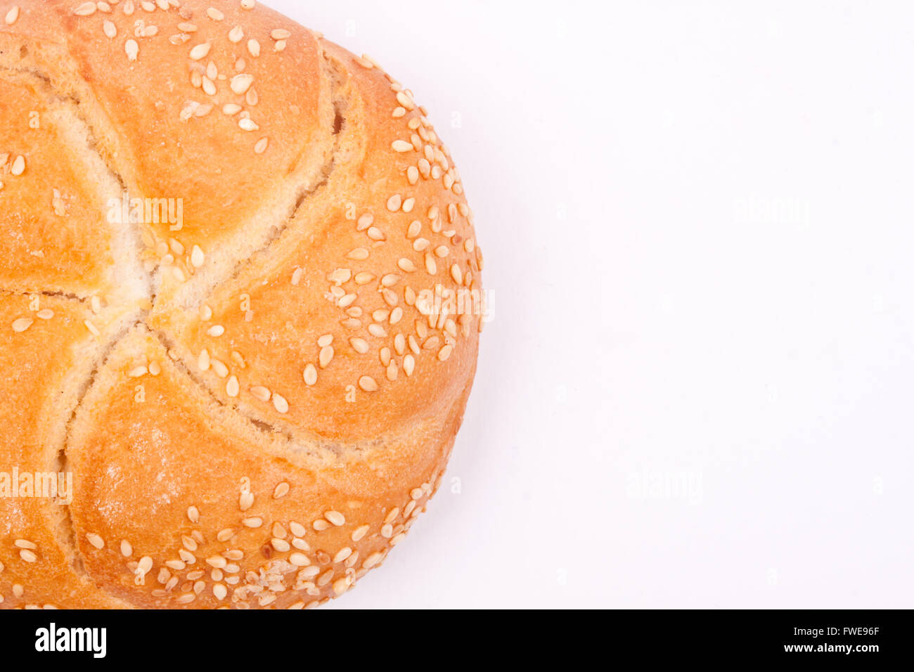 kaiser roll bread Stock Photo - Alamy