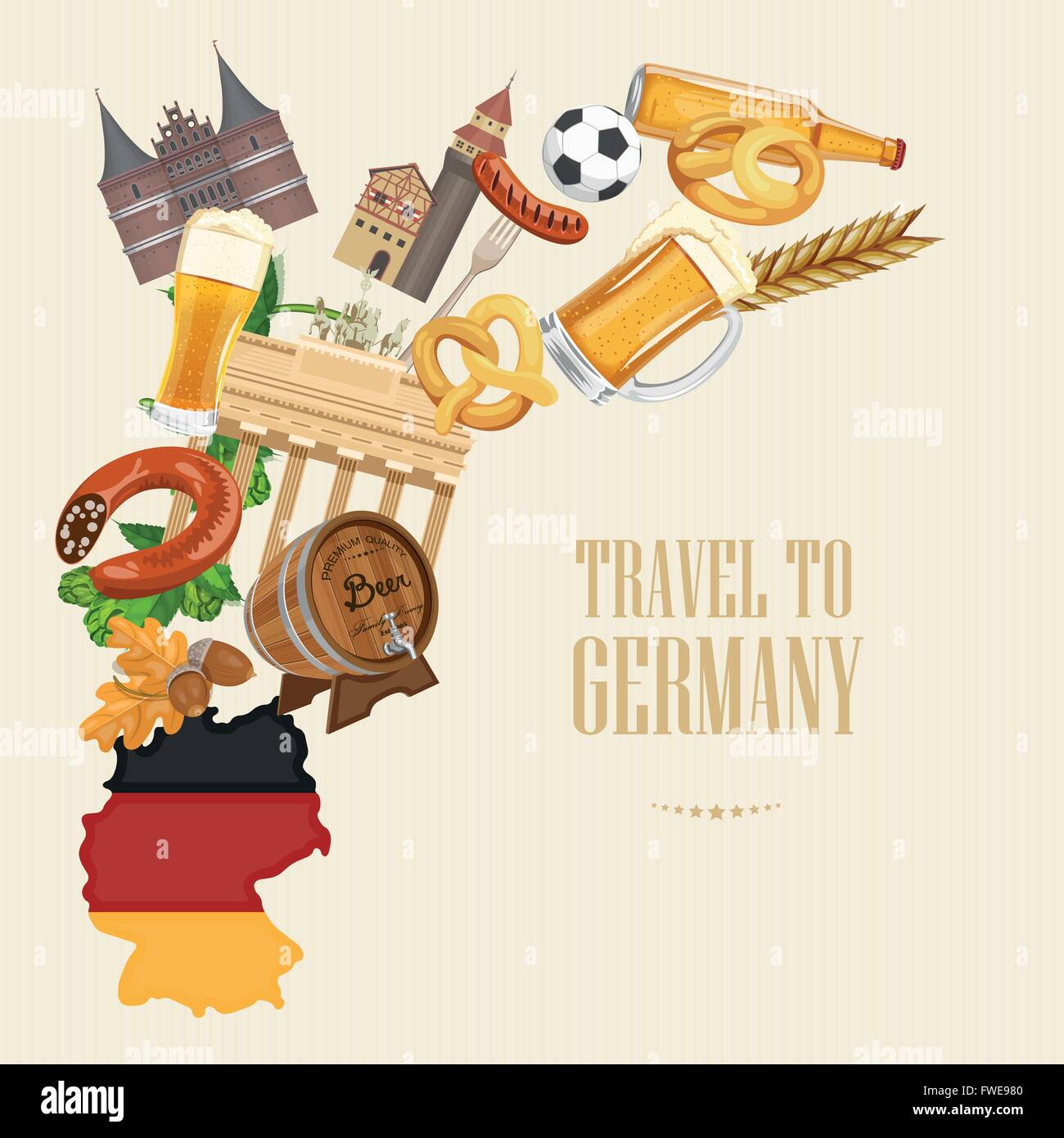 German Castles Stock Vector Images - Alamy