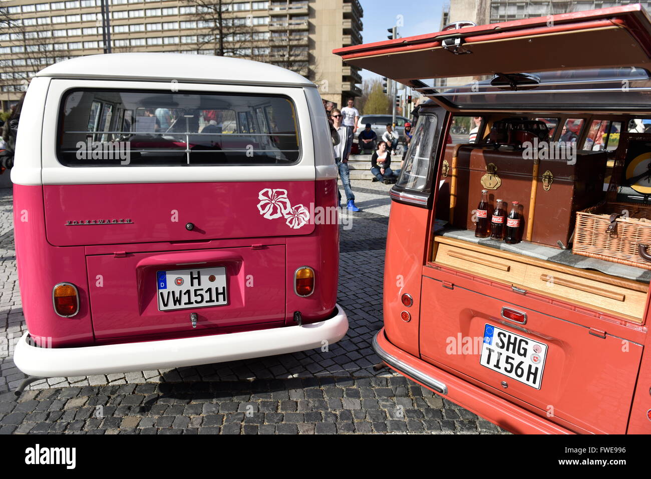 60 years of the Volkswagen Transporter from Hanover Stock Photo - Alamy