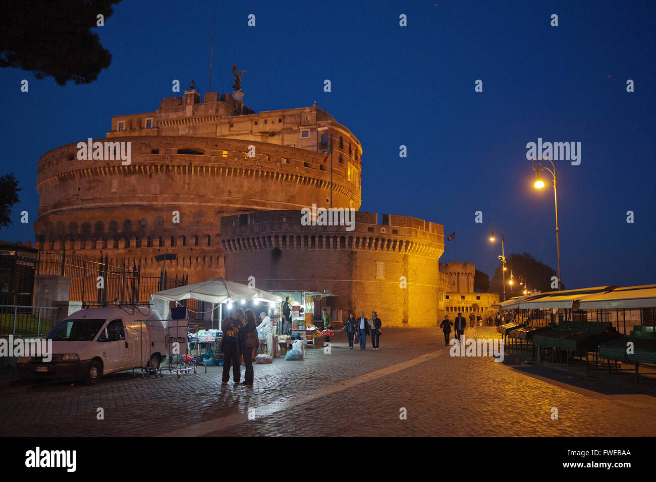 ROME,ITALY: Castel Sant'Angelo Stock Photo - Alamy