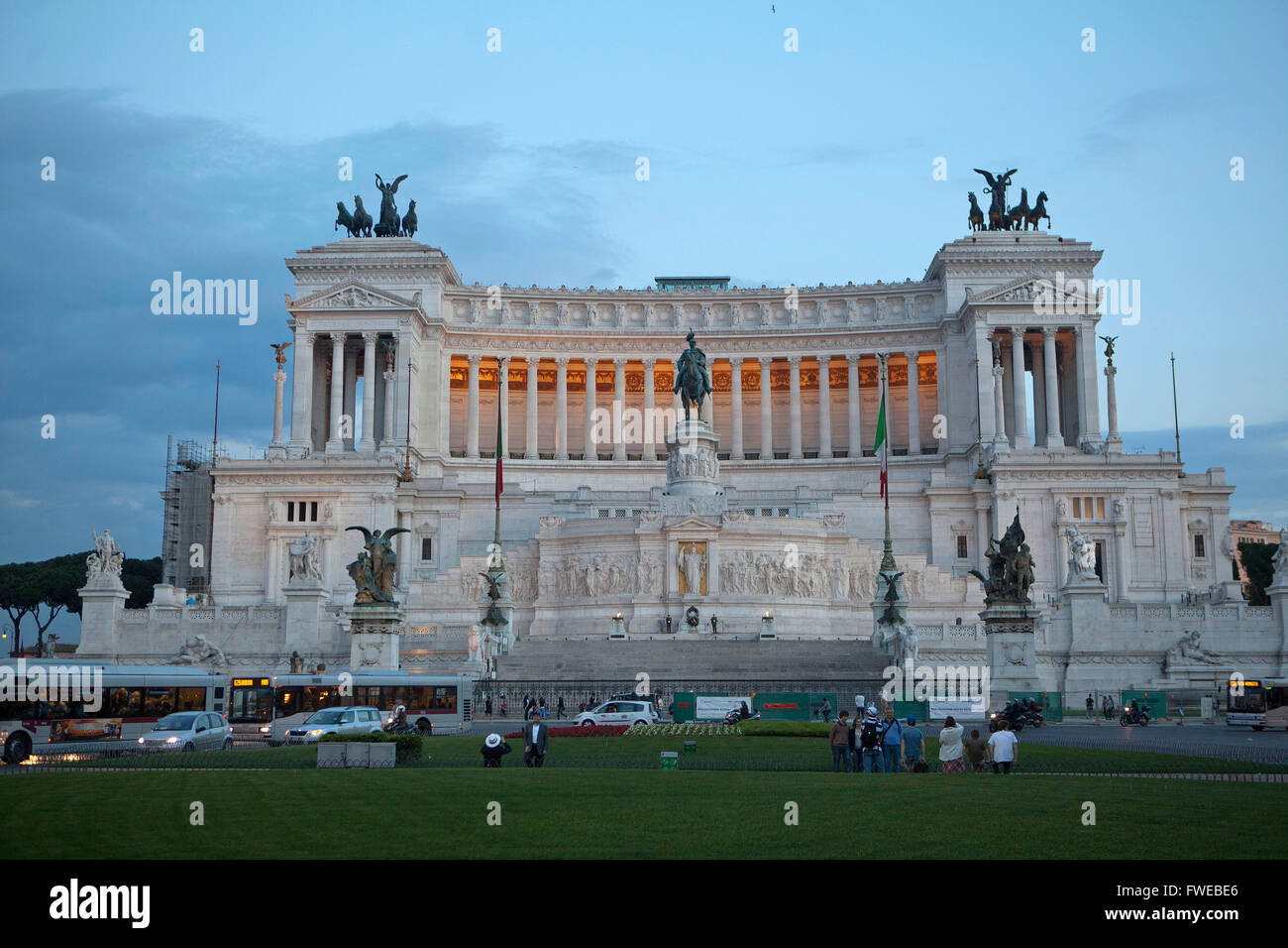 ROME,ITALY: Vittorio Emanuel II Stock Photo - Alamy