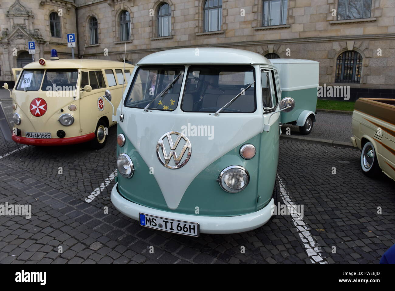 60 years of the Volkswagen Transporter from Hanover Stock Photo - Alamy