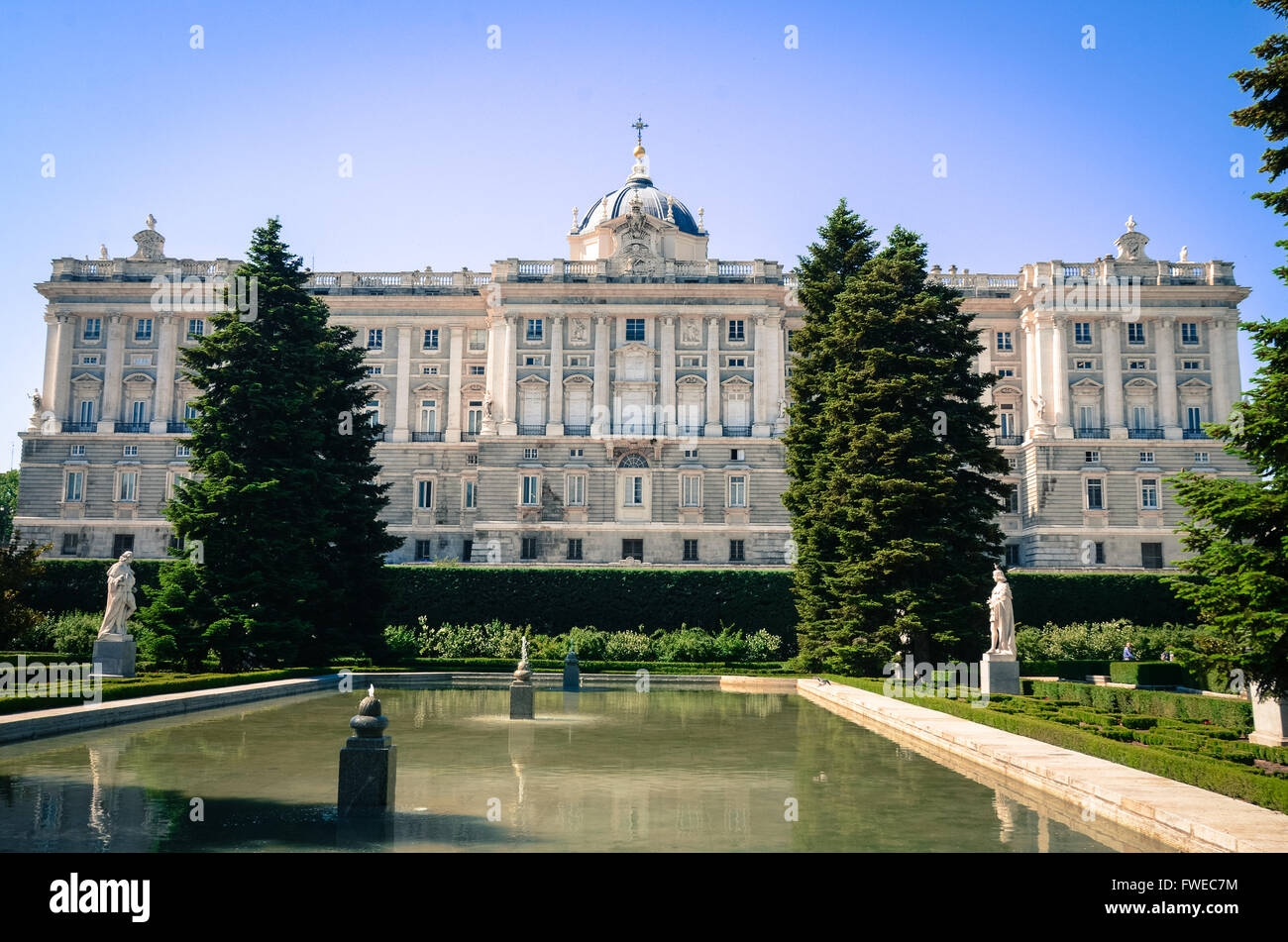 The Palacio Real de Madrid is the official residence of the Spanish ...