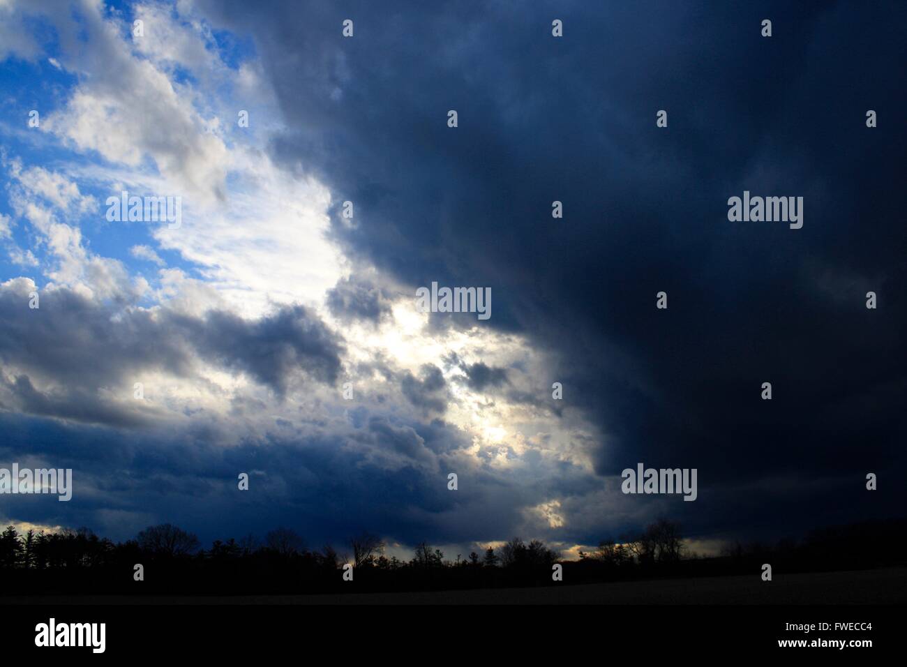 The Sky After A Storm Stock Photo - Alamy