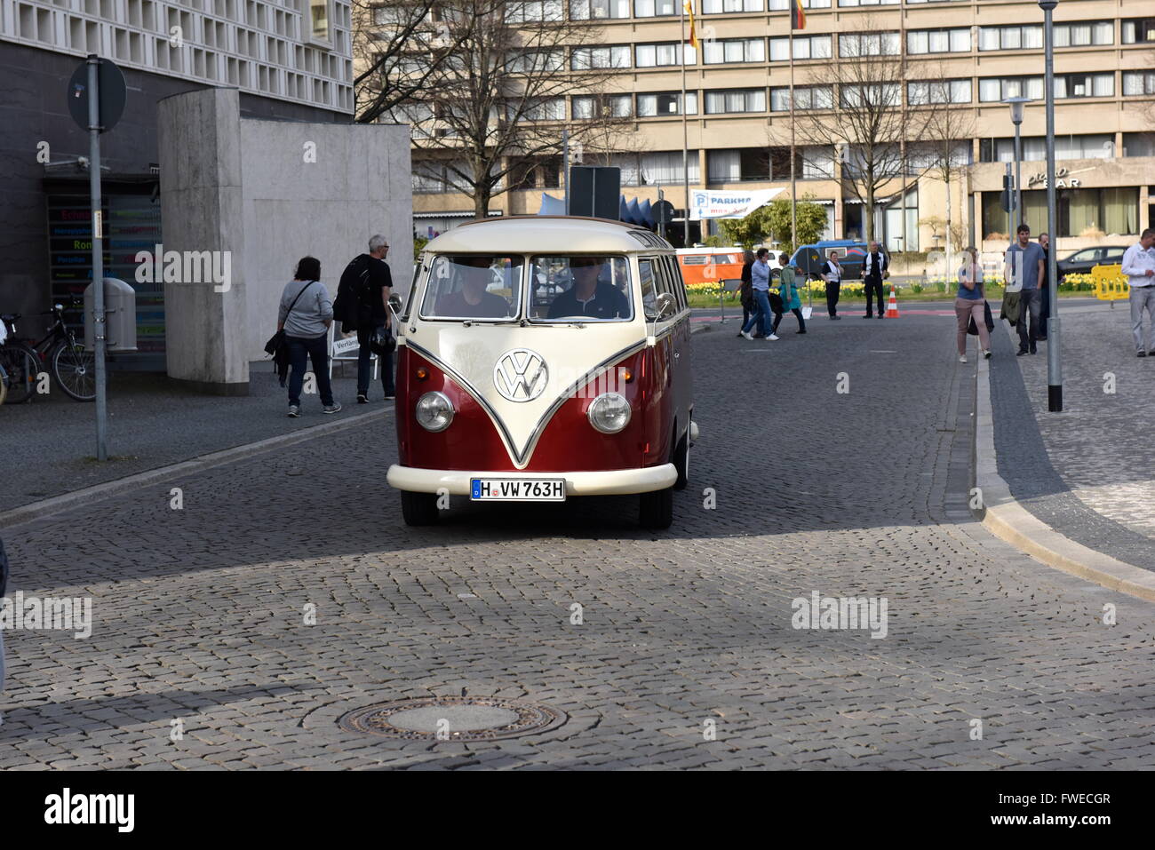 60 years of the Volkswagen Transporter from Hanover Stock Photo - Alamy