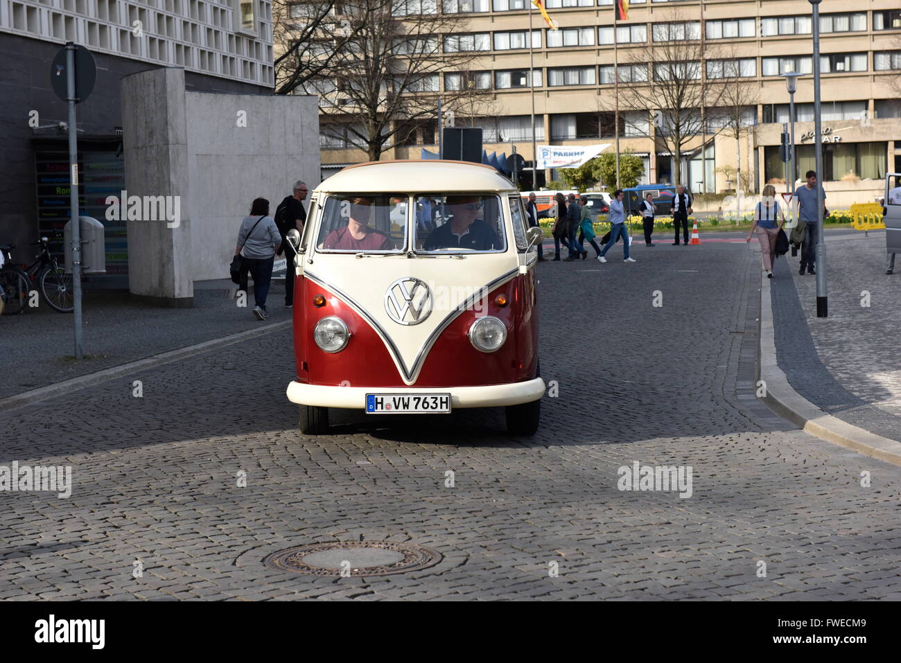60 years of the Volkswagen Transporter from Hanover Stock Photo - Alamy