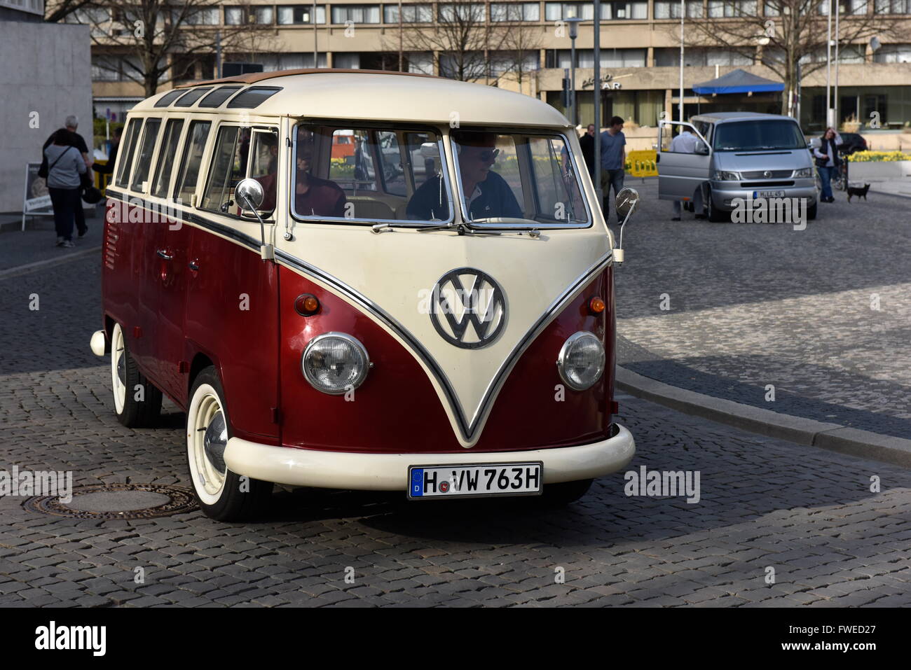 60 years of the Volkswagen Transporter from Hanover Stock Photo - Alamy