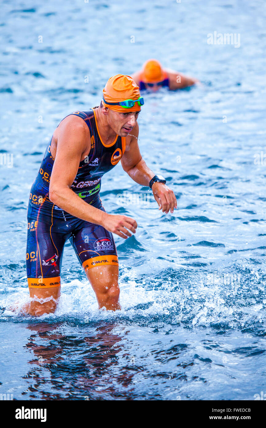 popular triathlon competition Stock Photo - Alamy
