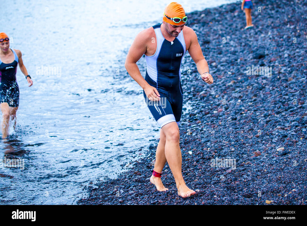 popular triathlon competition Stock Photo - Alamy