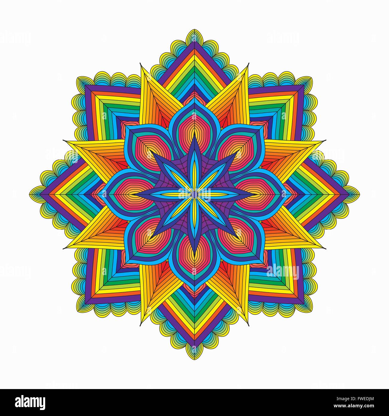 Colored by stencil Stock Vector Images - Alamy