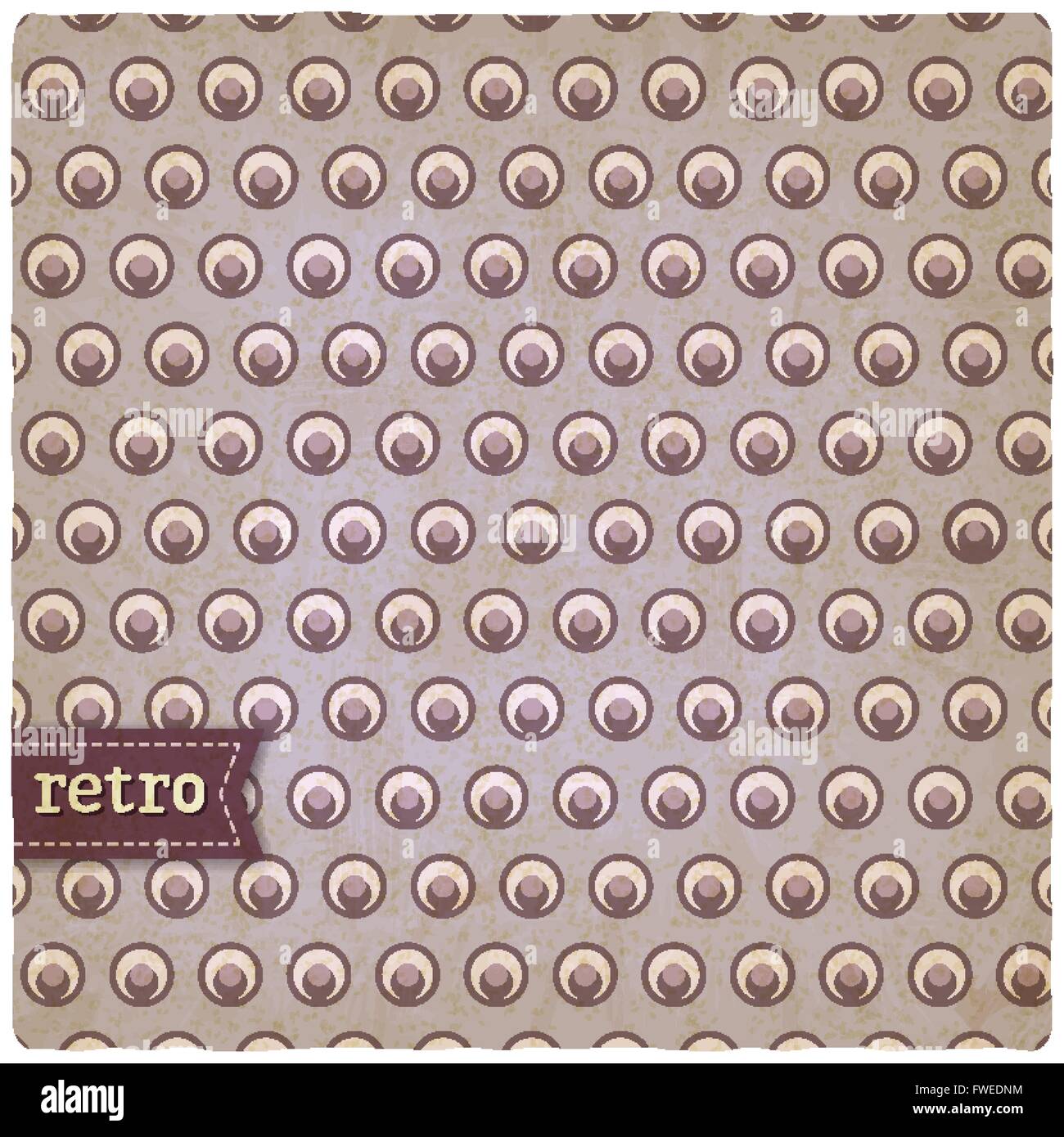 circle retro background - vector illustration. eps 10 Stock Vector ...