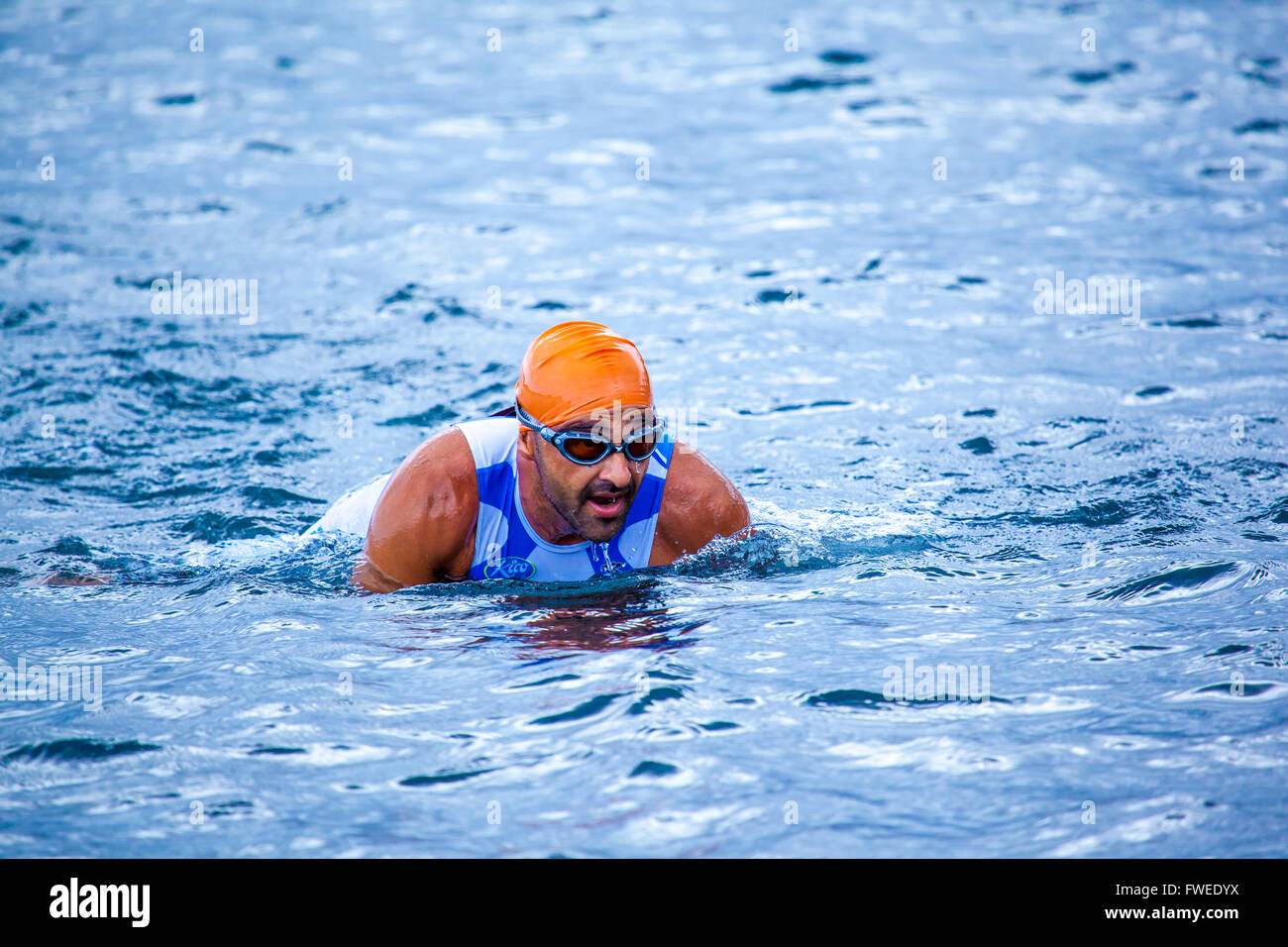 popular triathlon competition Stock Photo - Alamy