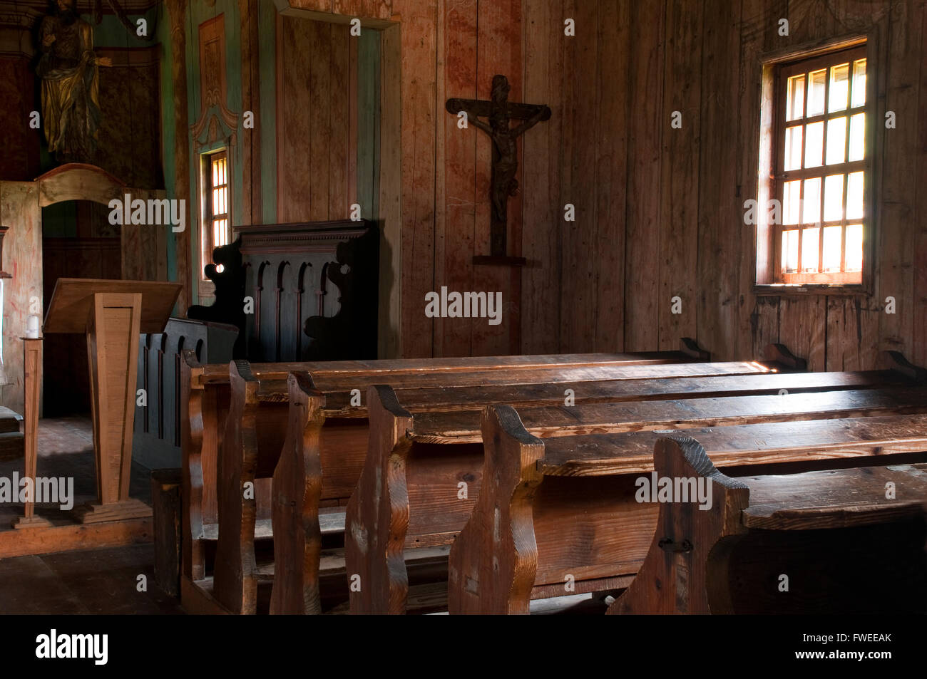 Traditional wooden church hi-res stock photography and images - Alamy