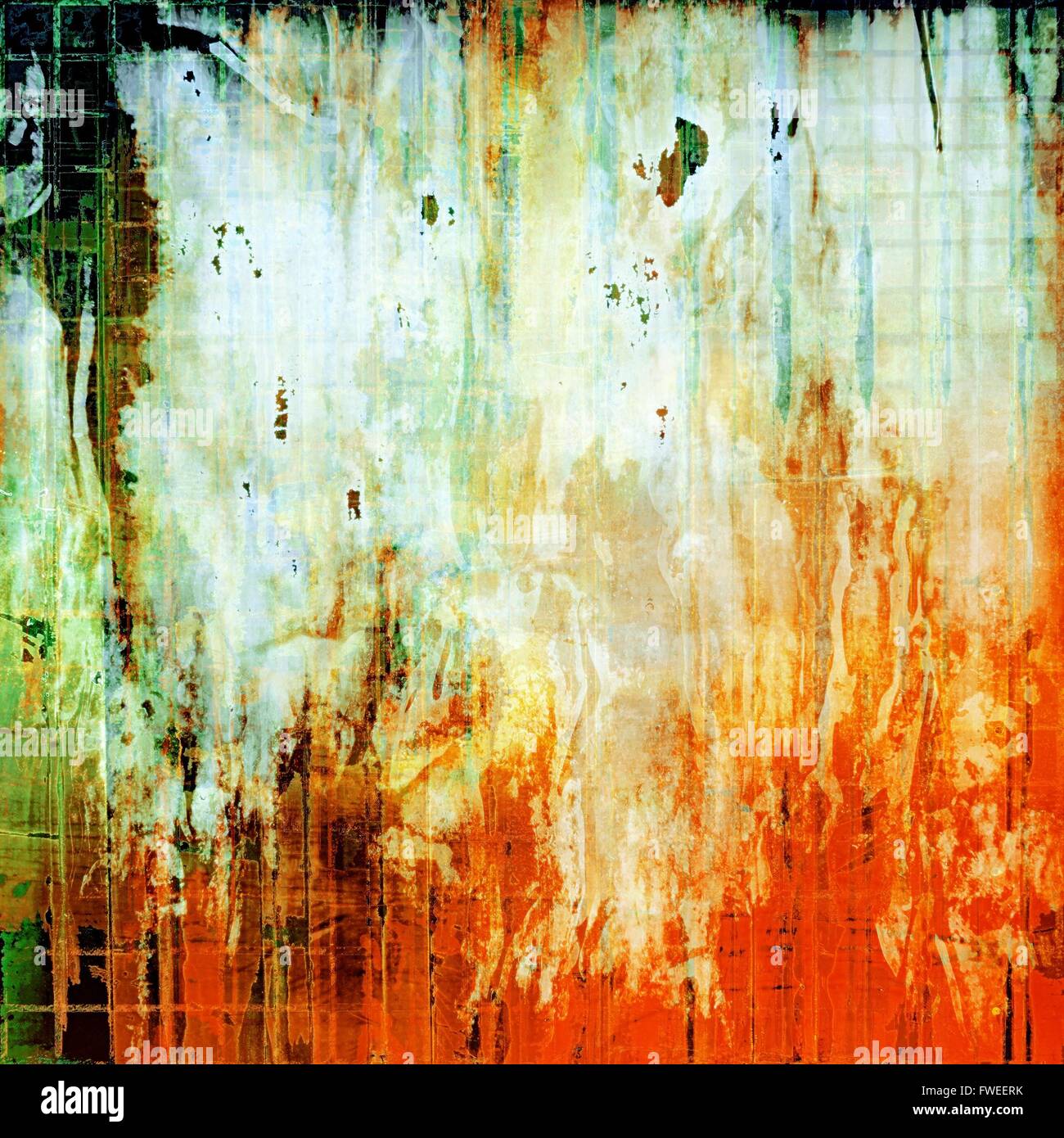 Retro style grunge background, mottled vintage texture. With different ...