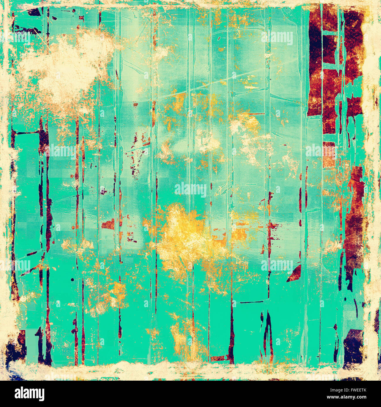 Retro vintage colored background with noise effect; grunge texture with ...