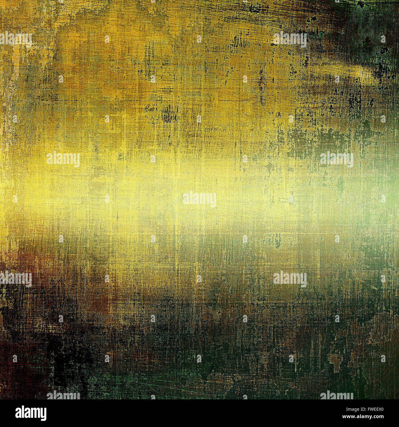 Old school elements on textured grunge background. With different color ...