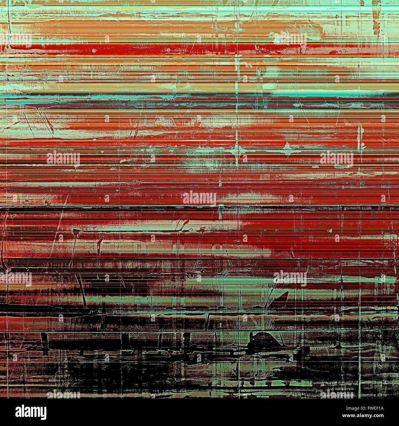 Scratched grunge background or spotted vintage texture. With different ...