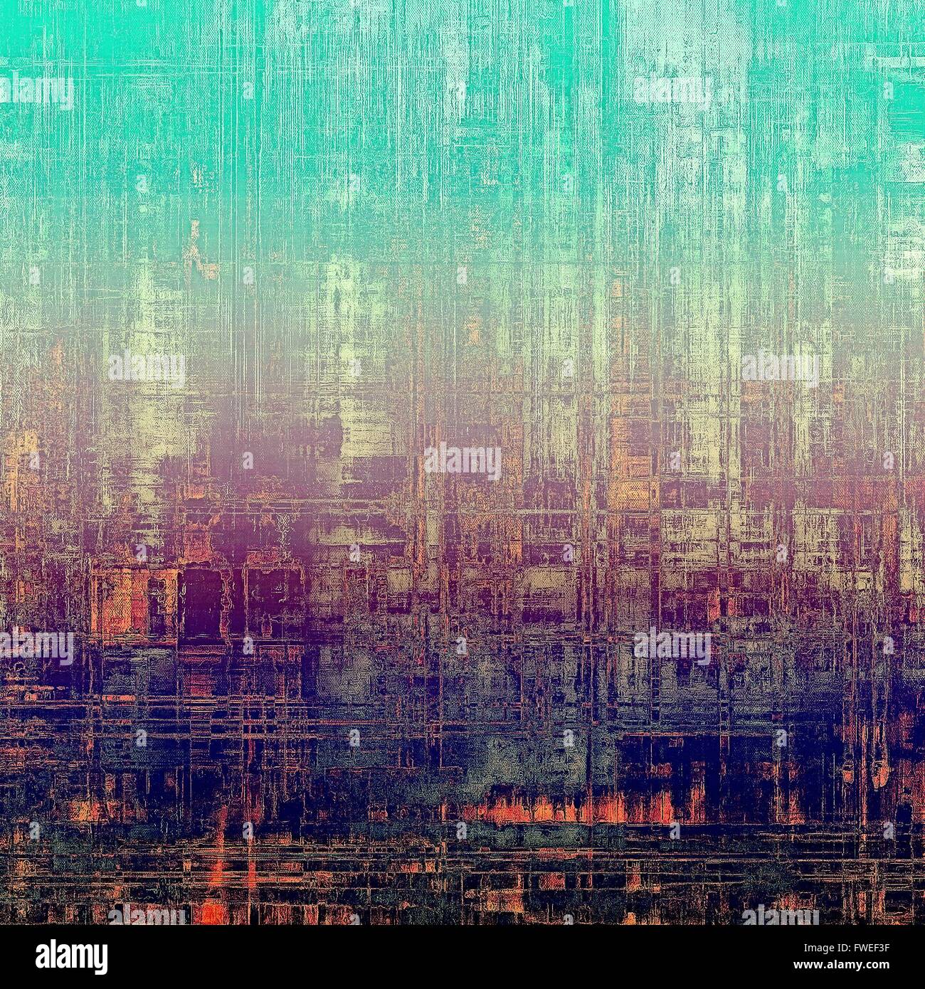 Retro style texture for your layouts. Grunge background with different ...