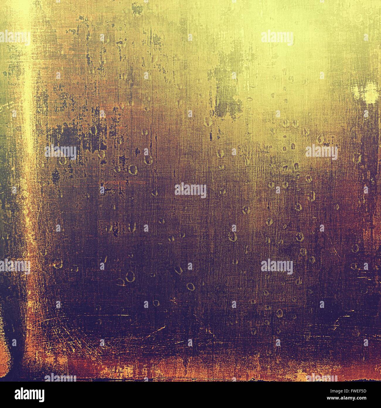 Old style distressed vintage background or texture. With different ...