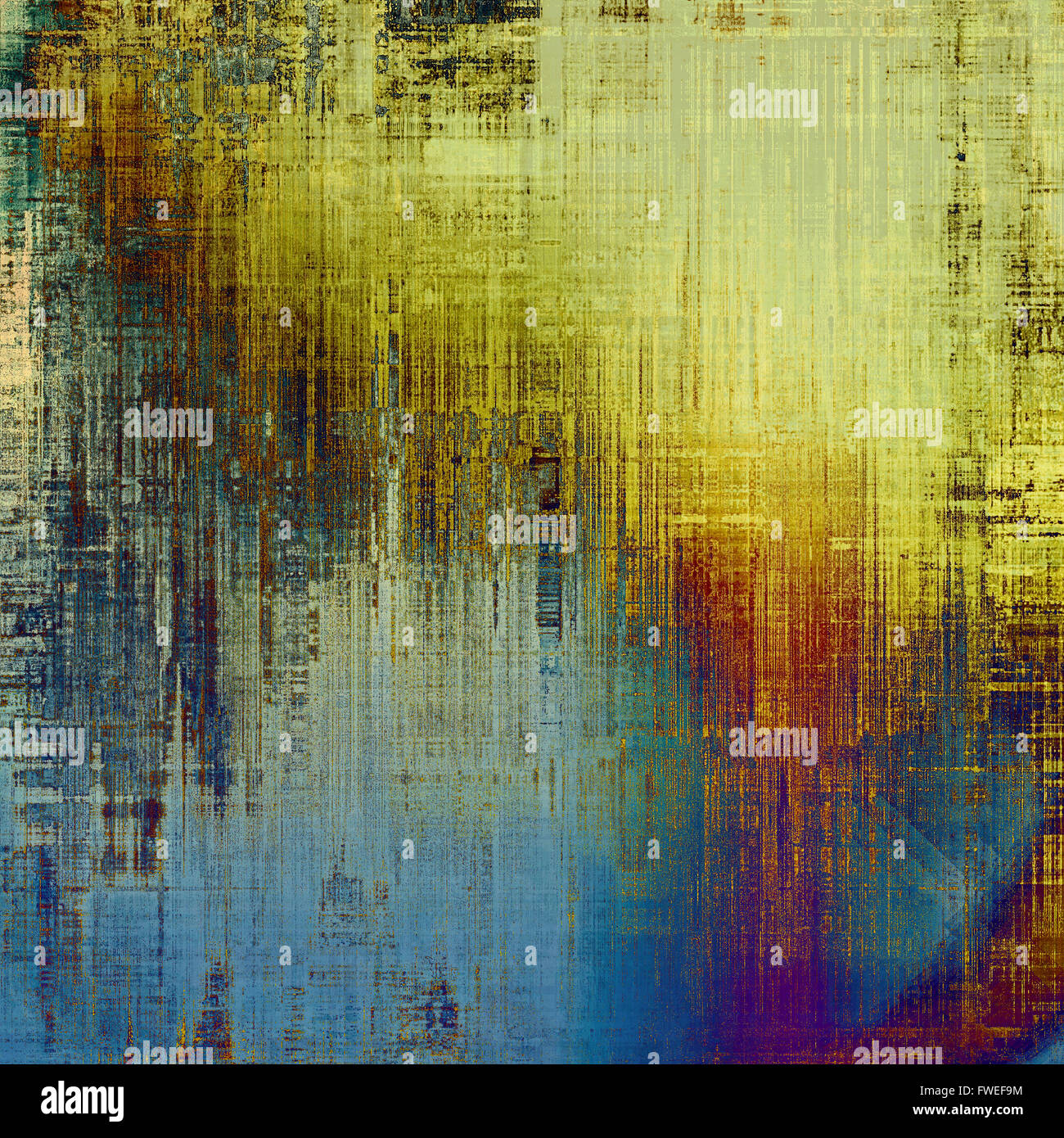 Scratched grunge background or spotted vintage texture. With different ...