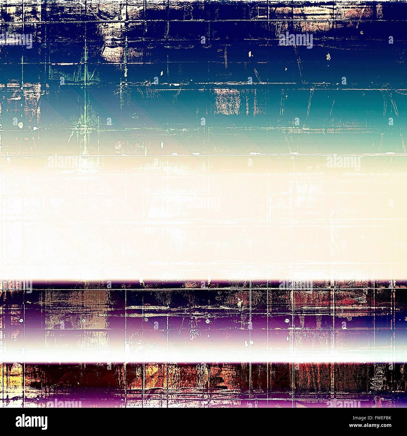 Retro style abstract background, aged graphic texture with different ...