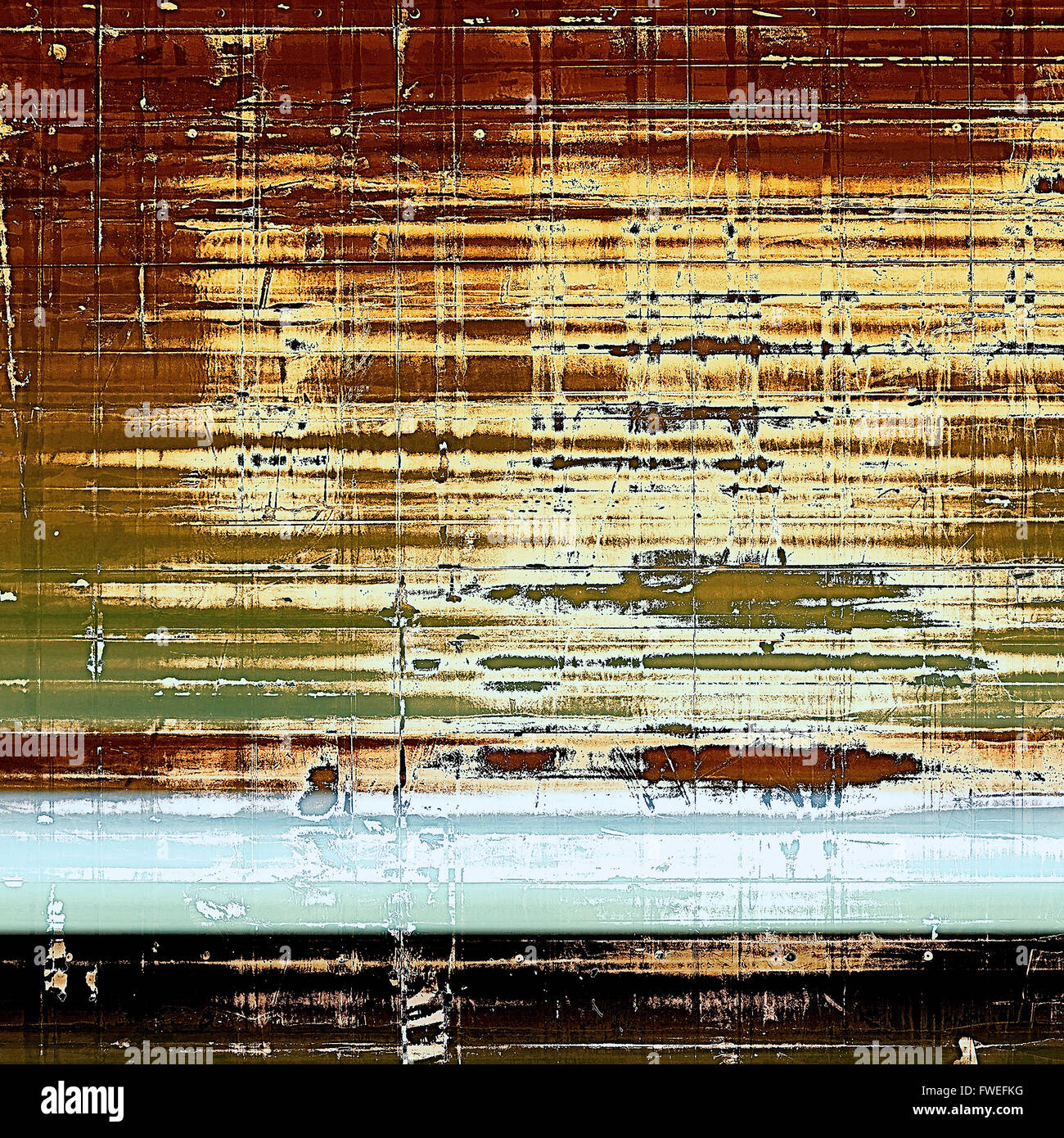 Abstract scratched background or frame with weathered grunge texture ...