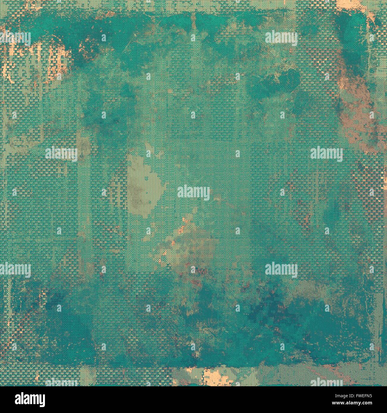 Vintage old retro background with ancient style design elements and ...