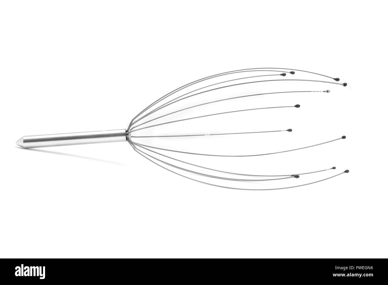 head massage tool isolated on white Stock Photo - Alamy