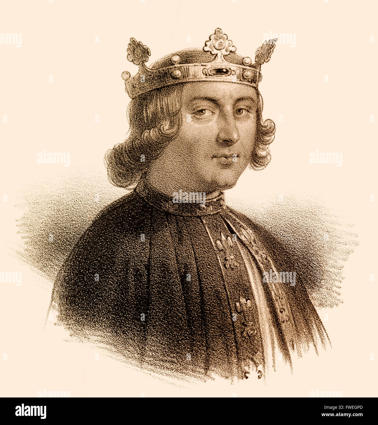 Philip V, the Tall, Philippe le Long, Philipp V., c. 1292-1322, King of ...